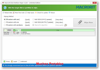 Portable Macrorit Disk Partition Wiper v1.8.0 | Portable Usb